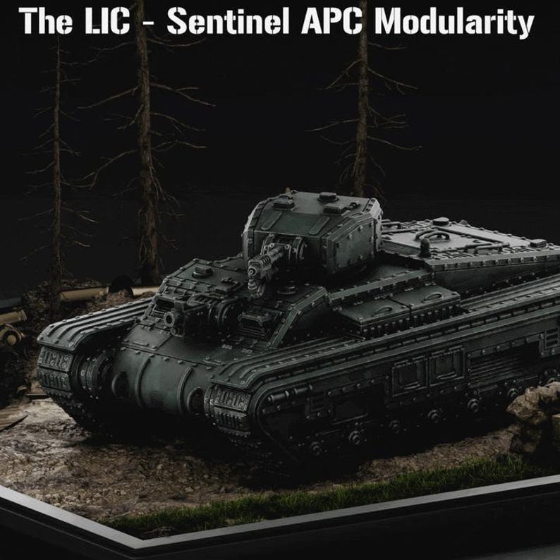 Chimeric Transport Tank "sentinel" - Imperial Space Guard Vehicle for ...