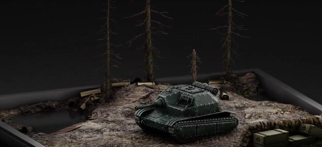 Light Sentinel Tankette "scout" - Imperial Space Guard Walker Proxy for ...