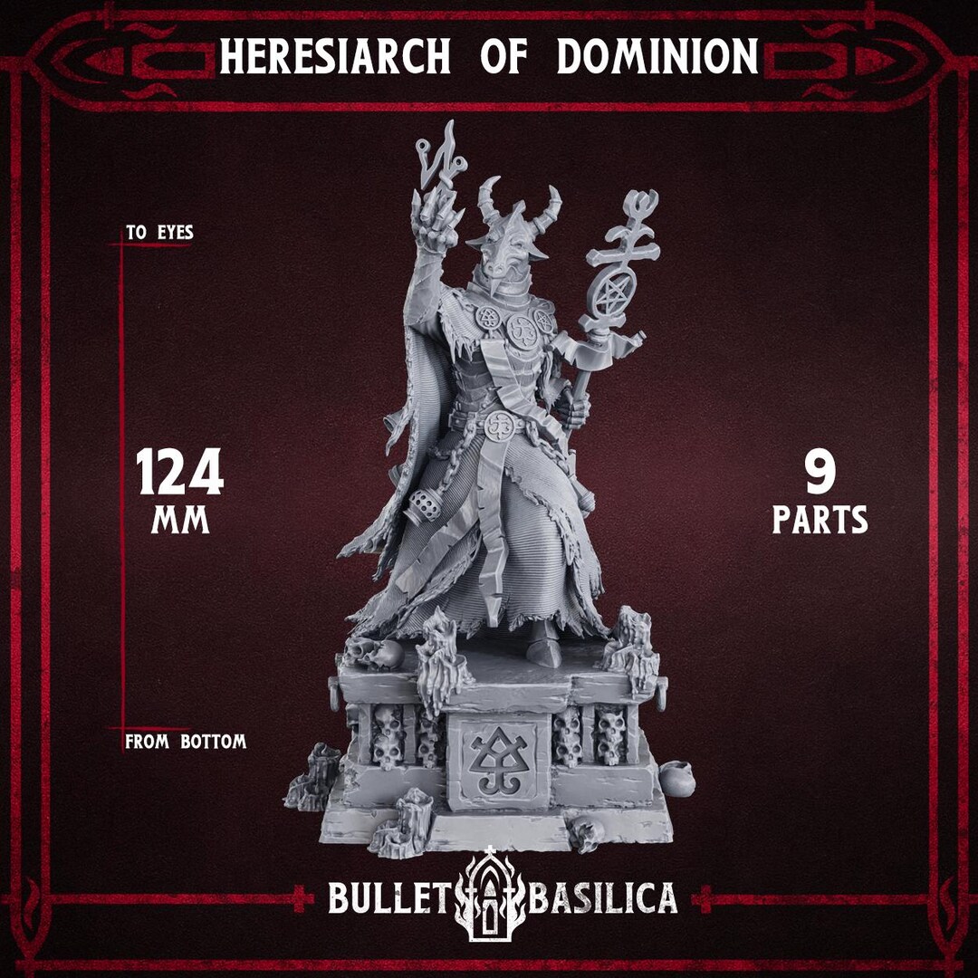Heresiarch of Dominion - Heretic Court Demon Overlord for Grimdark ...