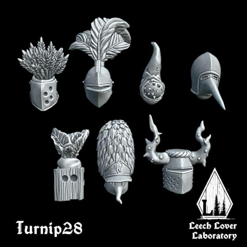 Turnip28 Bastard Knight, Brute, Toff and Snob Cavalry Conversion Bits ...