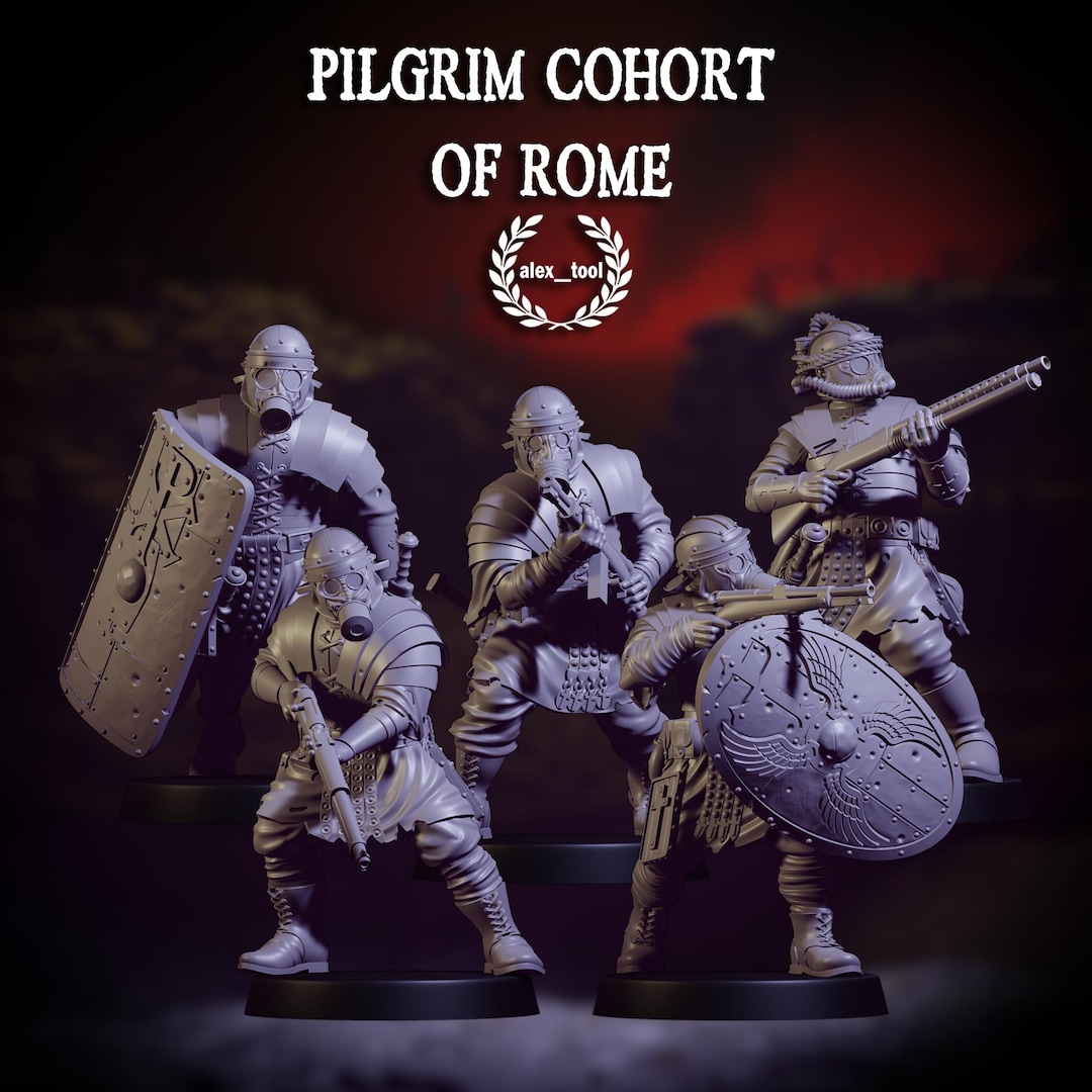 Pilgrim Cohort Legionary - Roman Empire Inspired Troopers for Grimdark ...