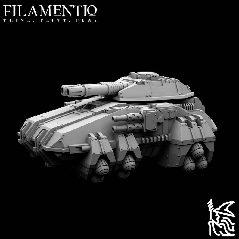 Gladiatorial Anti-grav Battle Tank "crocodil" - Battle Brother Vehicle ...