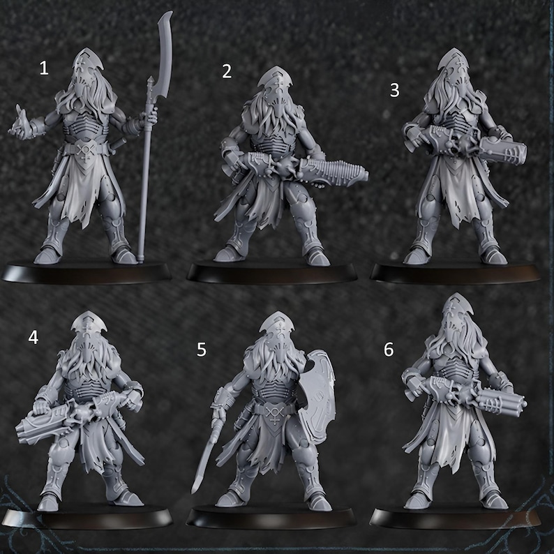 Tet'o Anointed Keepers - Lovecraftian Naval Heavy Infantry for Grimdark ...