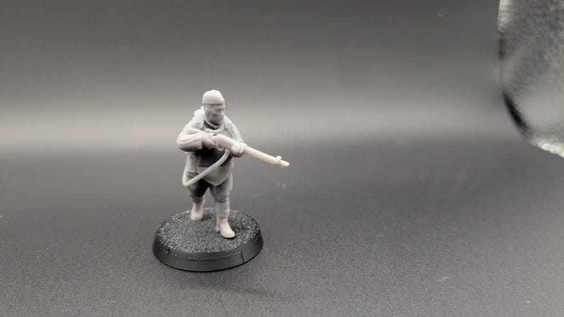 Soviet WW2 Assault Engineer Flamethrower Team for Bolt Action Wargaming ...