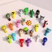 24pcs Art Deco PVC Anime Figurines Set - Collectible Rhythm Box Statues ...
