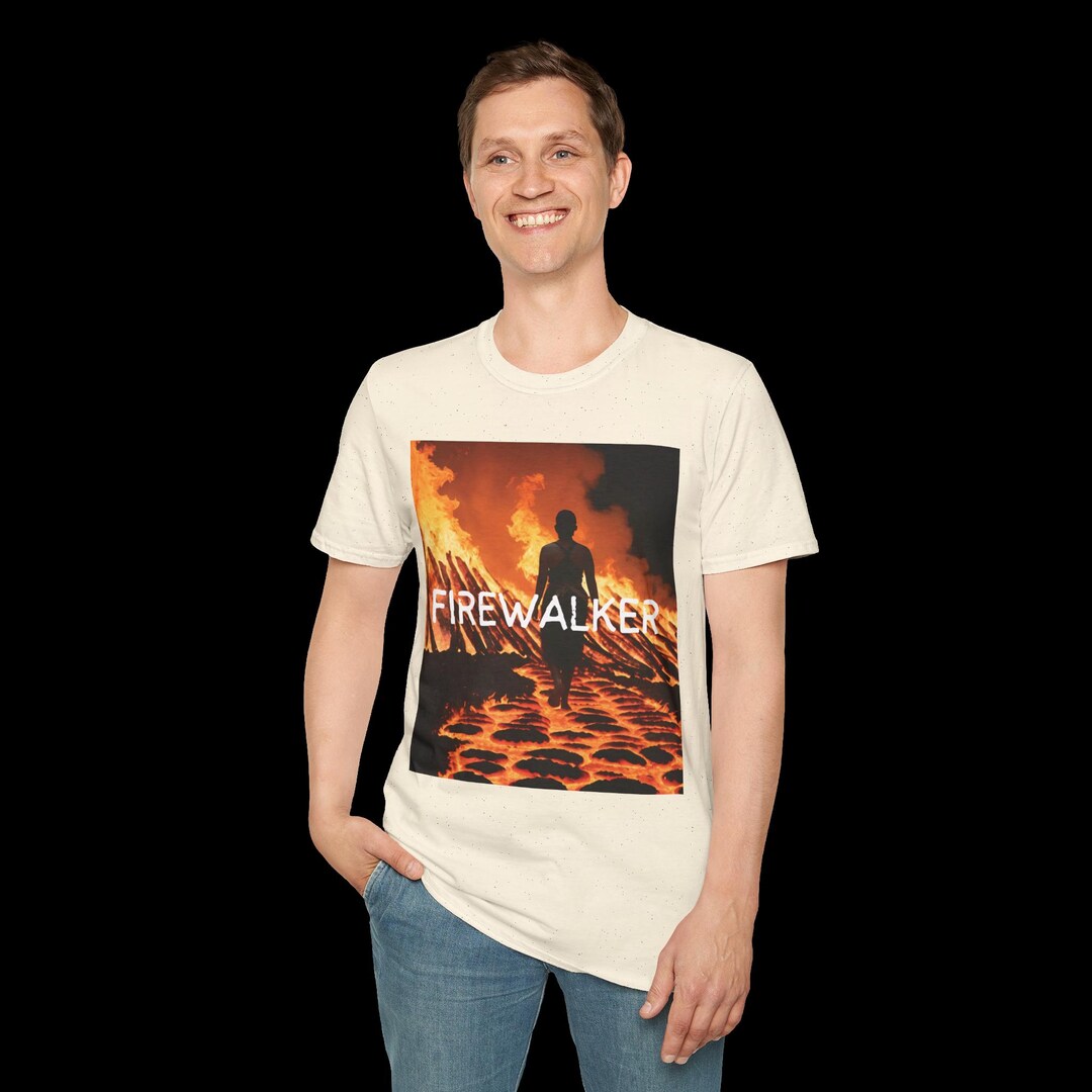 FIREWALKER Unisex T-shirt, Flame Design, Tony Robbins, Inspirational ...