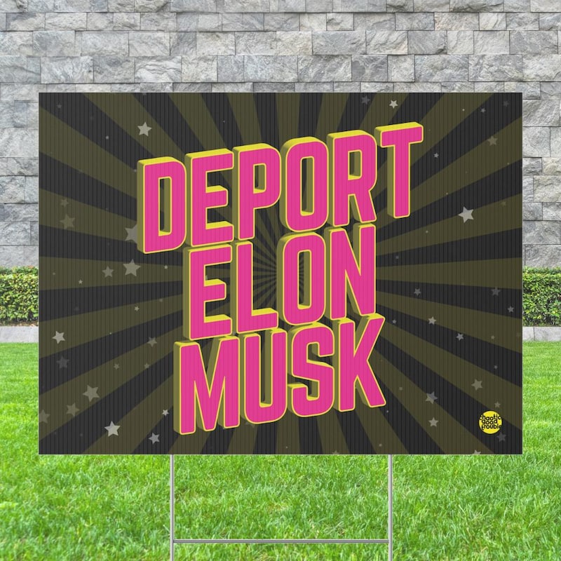 Anti Musk Yard Sign - Etsy