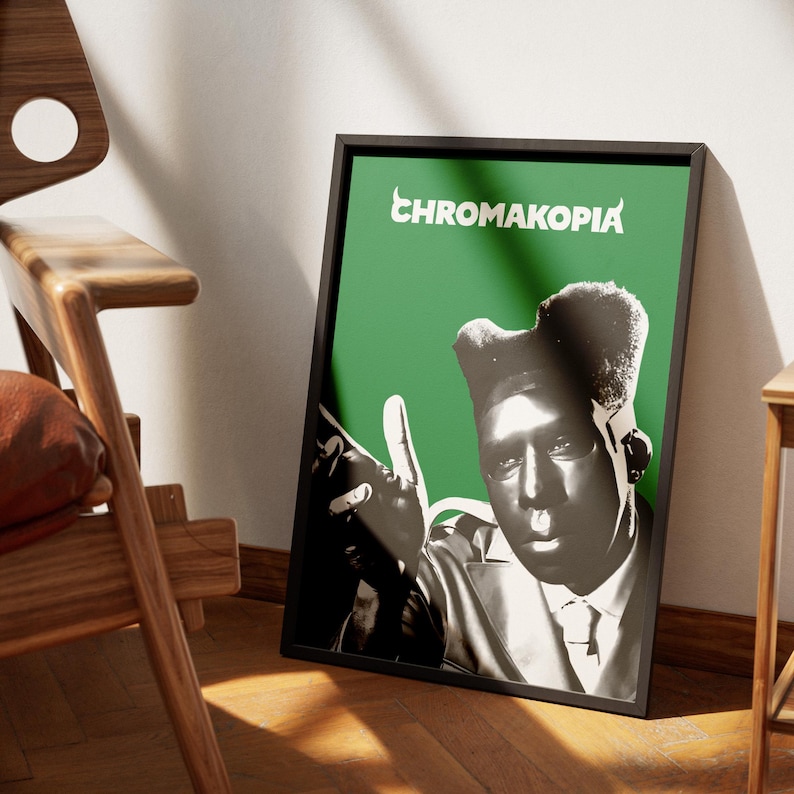 Tyler the Creator Printable Hip Hop Poster Chromakopia Wall Art Instant ...