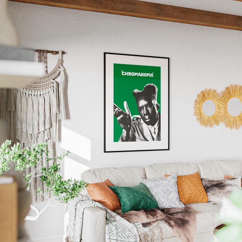 Tyler the Creator Printable Hip Hop Poster Chromakopia Wall Art Instant ...