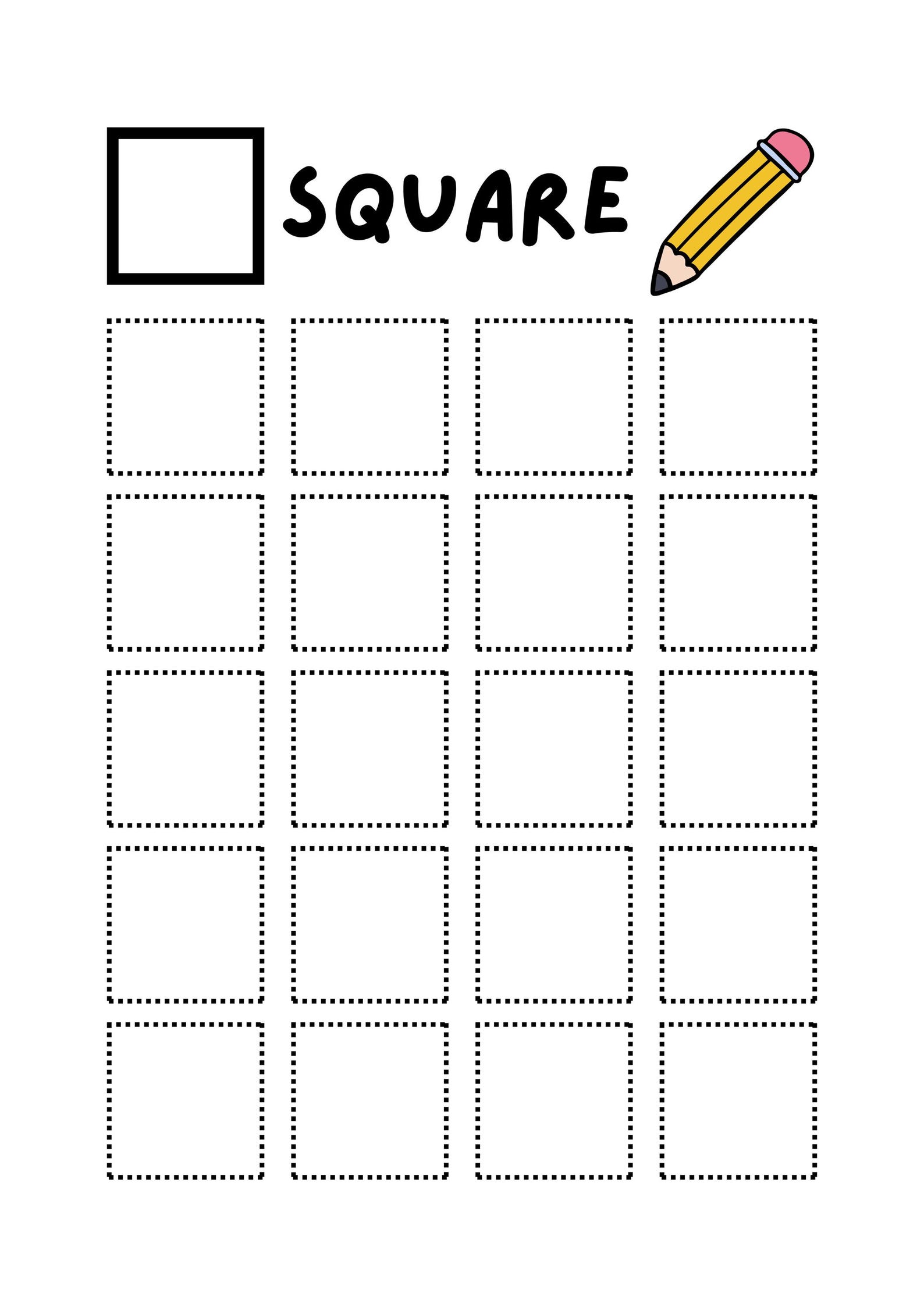 Trace the Shapes 20 Printable Pages of Shape Tracing Activities for ...