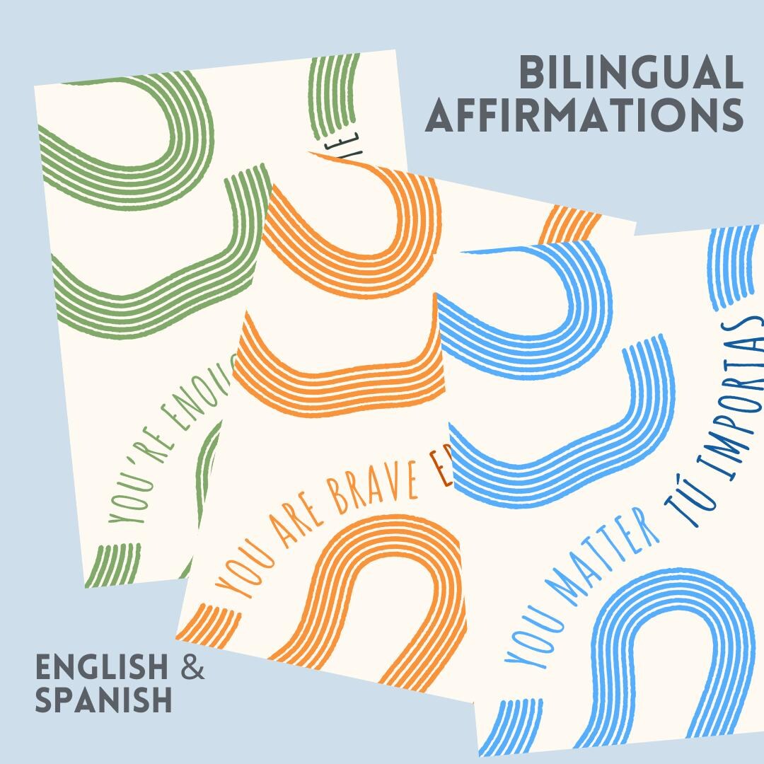 Spanish Affirmations Wall Art, Kids Room Wall Decor, Classroom Wall Art ...