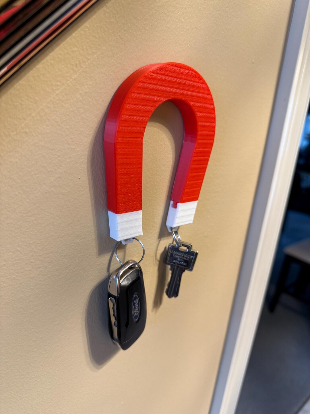 Magnet Key Holder, Front Hall Key Holder, Slim Key Shelf, Entryway Key ...