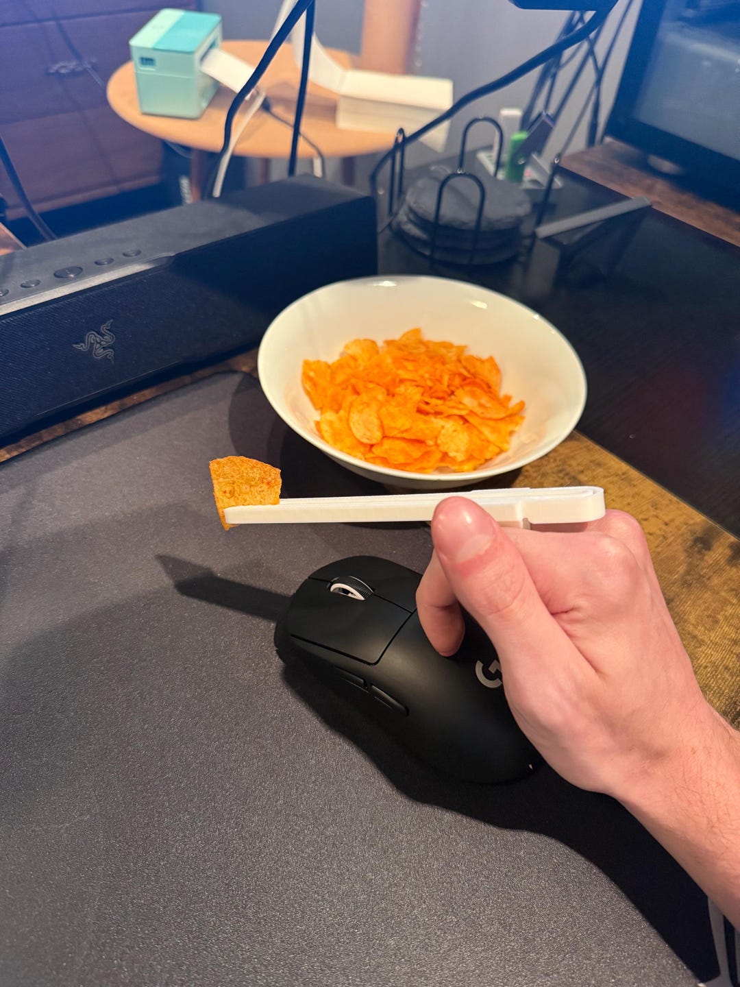 Gamer Chopsticks, One Handed Finger Chopsticks, Chopsticks, Snack ...