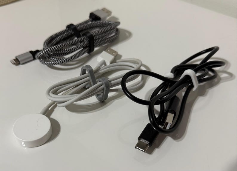 Cable Organizer Clips - Tidy up Wires & Cords | Desk, Office, Home ...