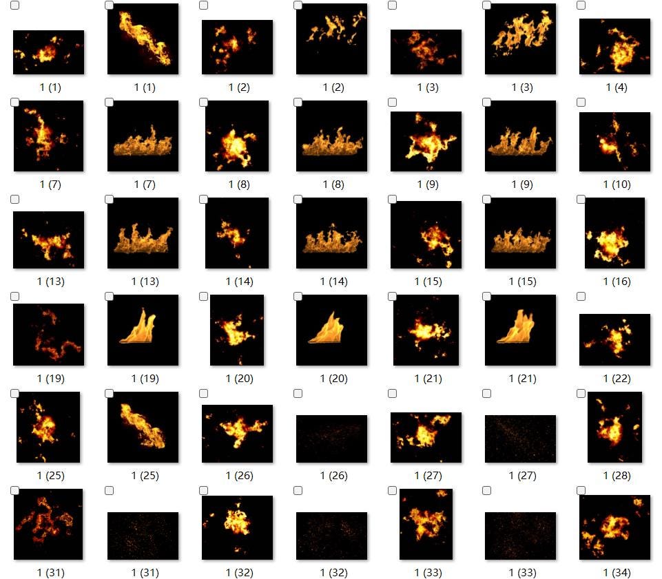 Digital Fire PNG/JPEG Realistic Digital Flames Clip Art Fire Digital ...