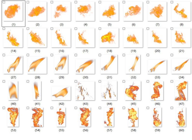 Digital Fire PNG/JPEG Realistic Digital Flames Clip Art Fire Digital ...