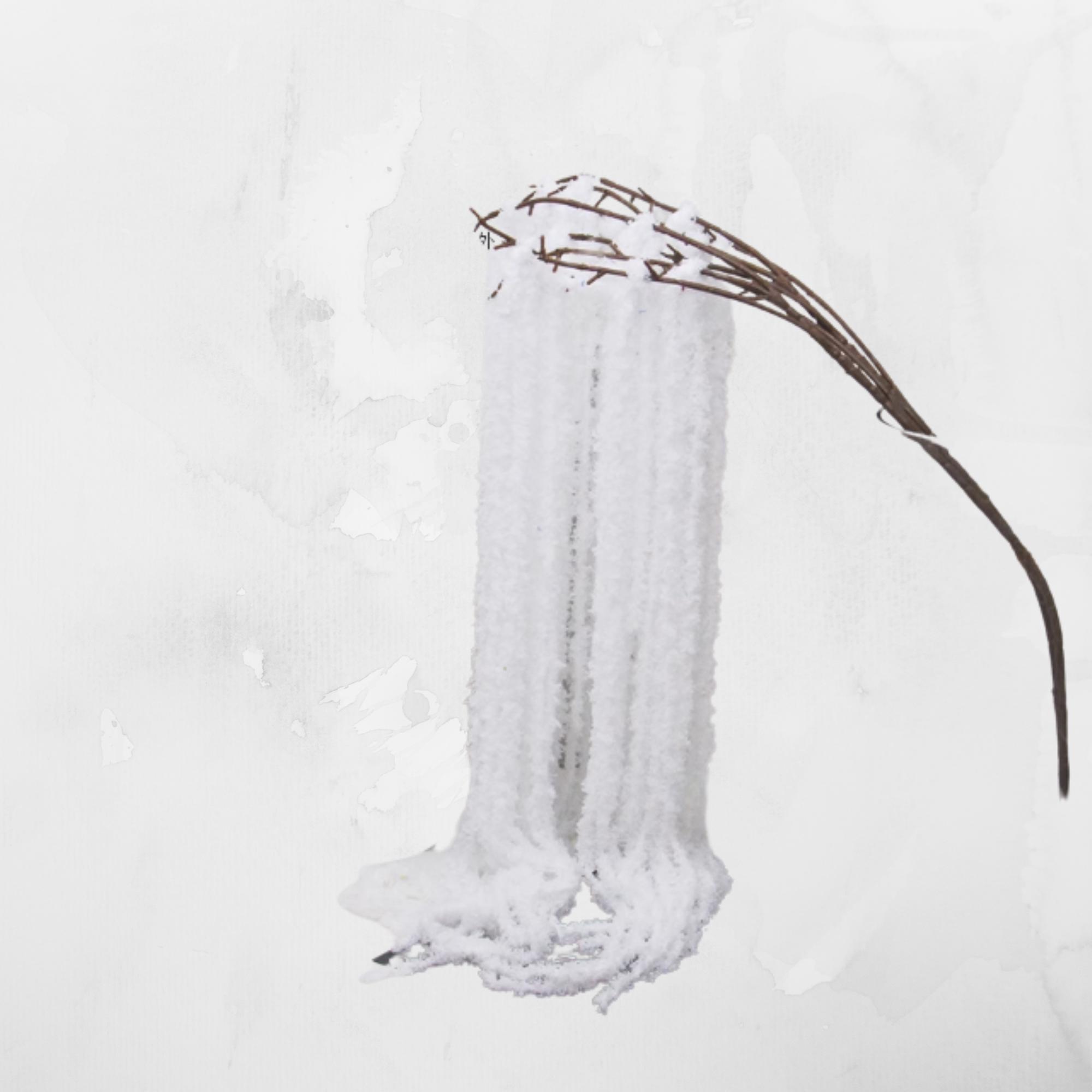 51.1 in Faux Hanging Rice, Draping Lines, Floral Wedding, Wool ...