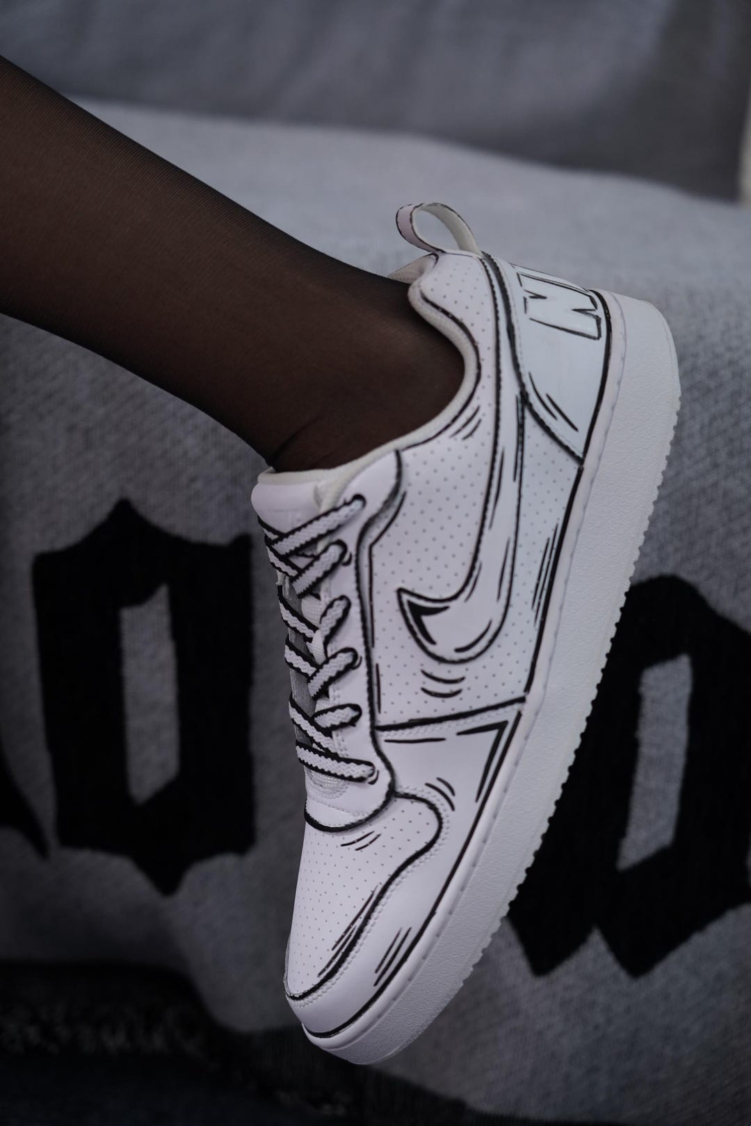 Streetwear Nike Shoes，custom Painted Nike Sneakers，unique Nike Shoes ...