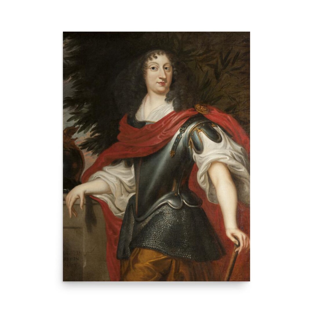 Renaissance Art Print - Queen Christina as Minerva - Gothic Wall Art - Etsy