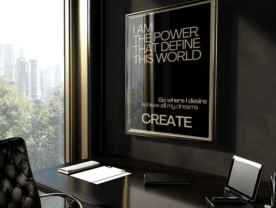 I Am the Power That Define This World, Wealth Building Entrepreneur ...