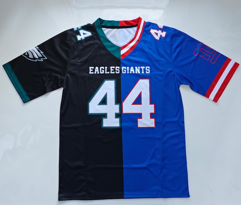 Custom Split Football Jersey, Custom Team House Divided Jersey for Any ...