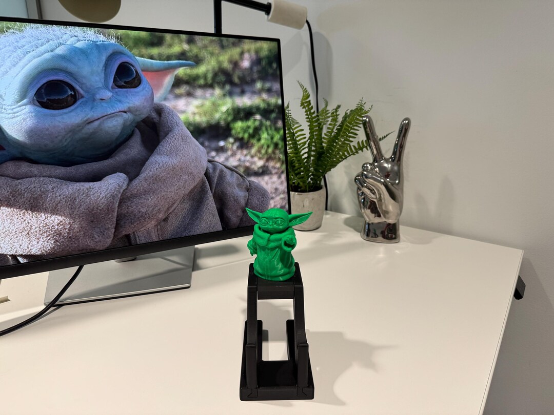 Baby Yoda Controller Statue - Etsy