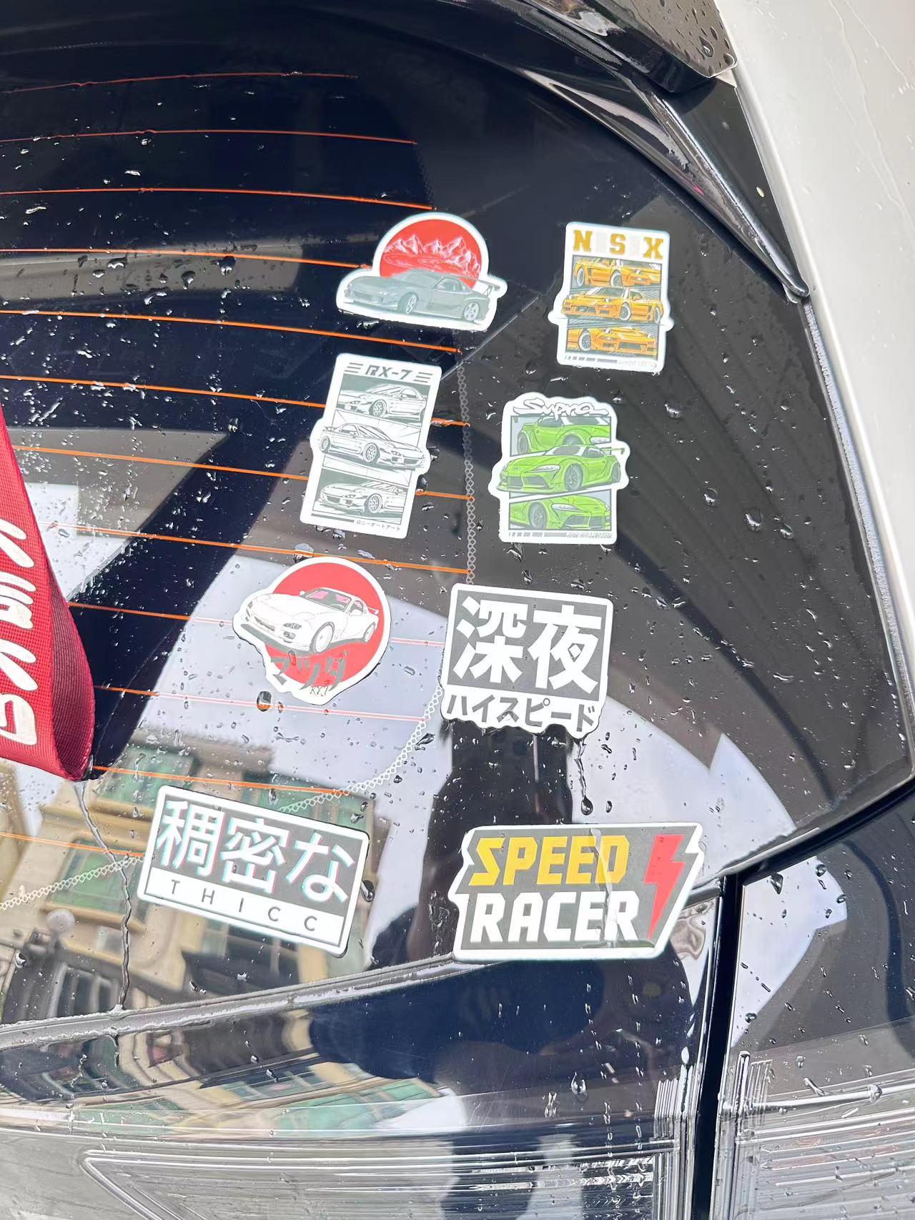 JDM Car Sticker Pack – Drift, Tuning & Racing Decals for Car ...