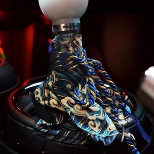 JDM Samurai Wave Shift Boot Cover – Japanese-inspired Gear Shift Cover ...