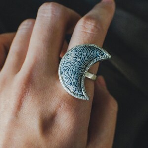 Miao Batik Adjustable Rings - Handmade Hmong Tirbal Ethnic Jewelry ...