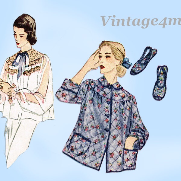 Bed Jacket Pattern - Etsy