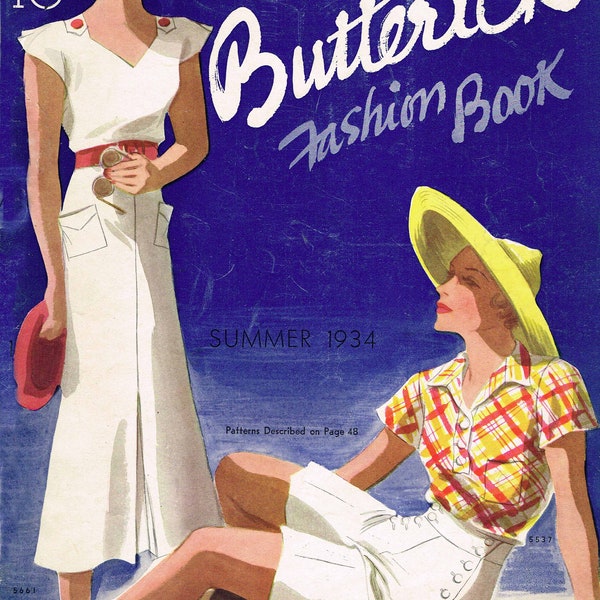Butterick Pattern Book - Etsy