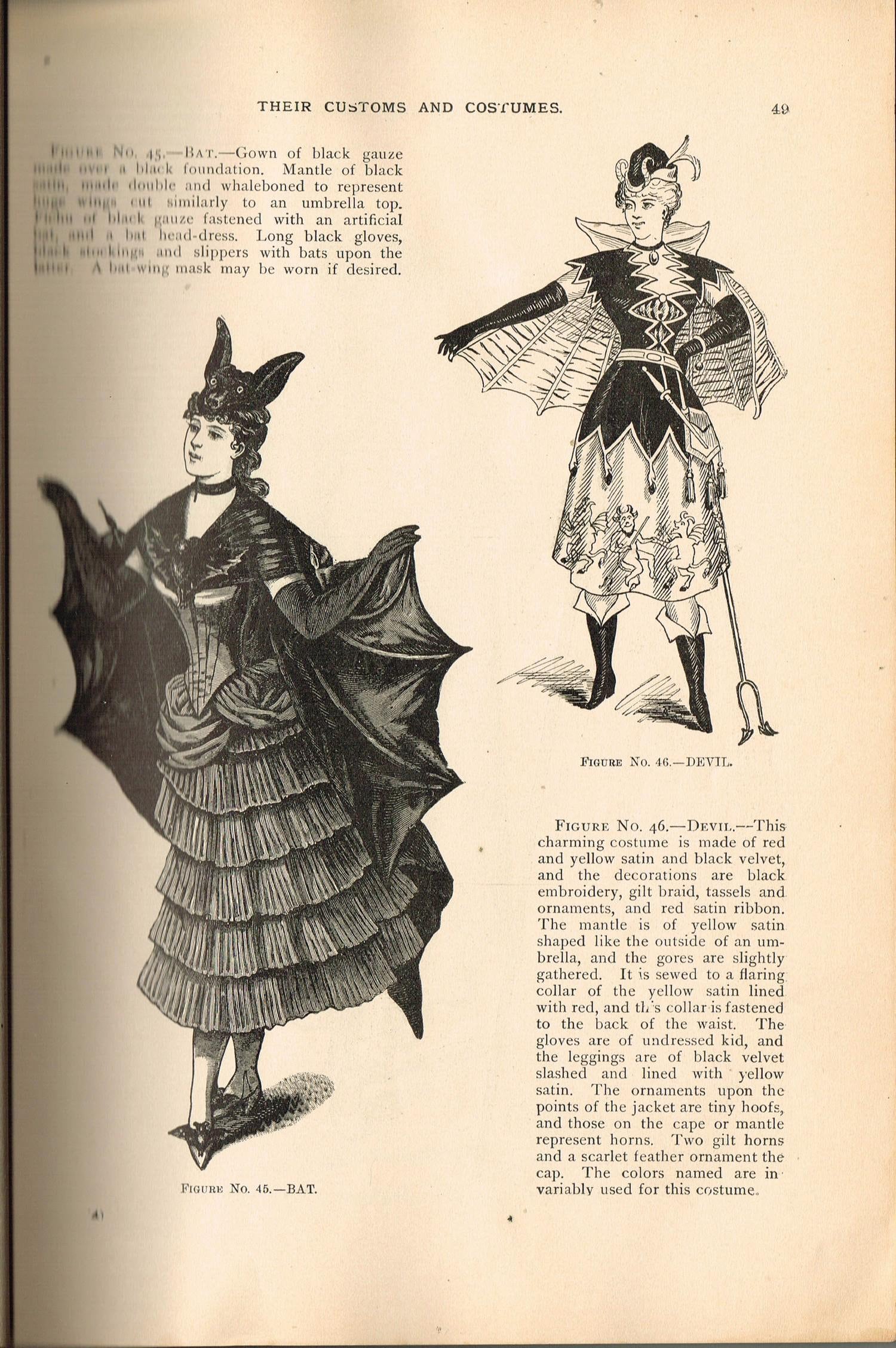 Instant Digital Download 1890s Butterick Masquerade & Carnival | Etsy