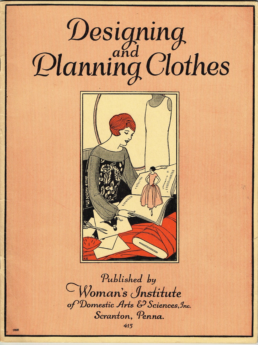 1920s Mary Brooks Picken Woman's Institute Sewing Book 415 Designing ...