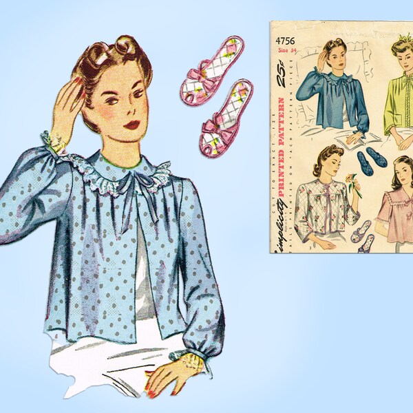 Bedjacket Pattern - Etsy