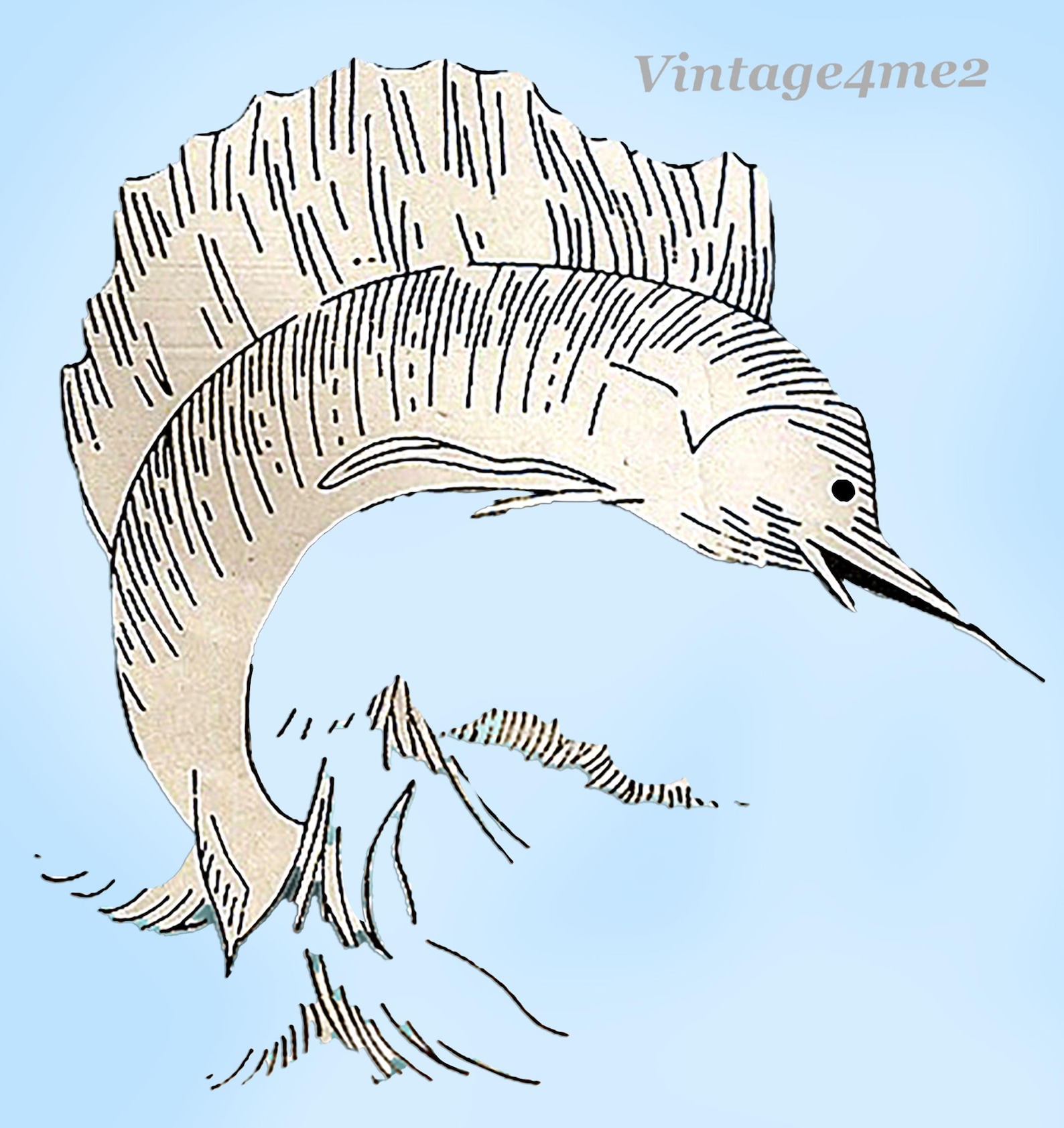 1940s Vintage Simplicity Embroidery Transfer 7194 Uncut Fishing Hunting ...