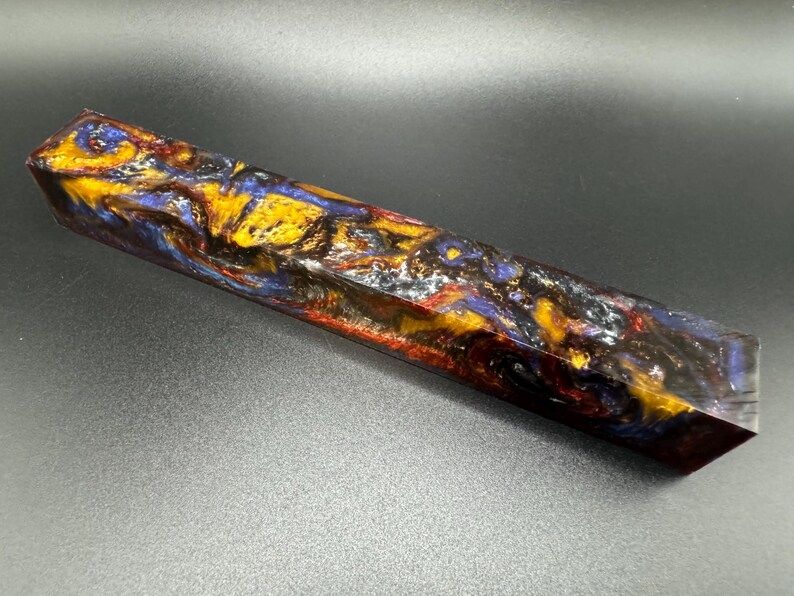 Pen Turning Blank, Alumilite Resin, Sophisticate - Etsy