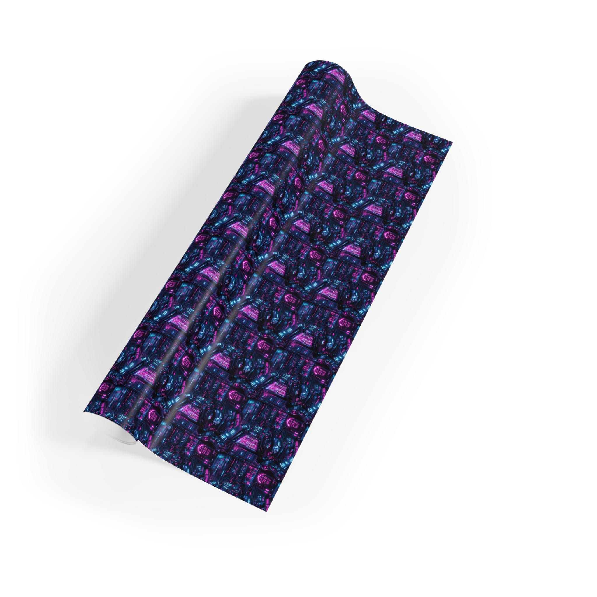 Cyberpunk Wrapping Paper, Cyberpunk Gift Wrap, Cyberpunk Pattern, Cyber ...