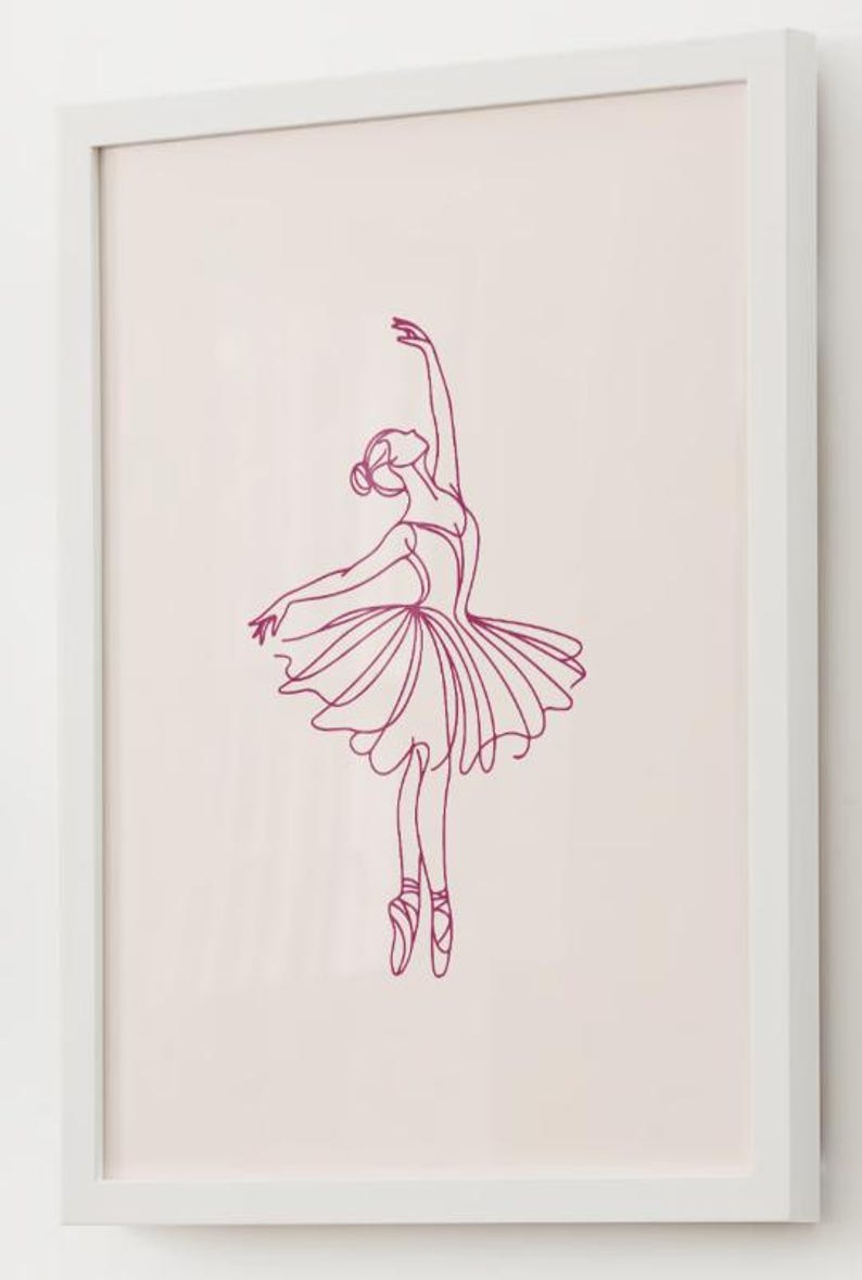 Ballerina Poster Set | Trio of Ballerinas| Elegant Dance Wall Art | Ballet Aesthetic Decor ...