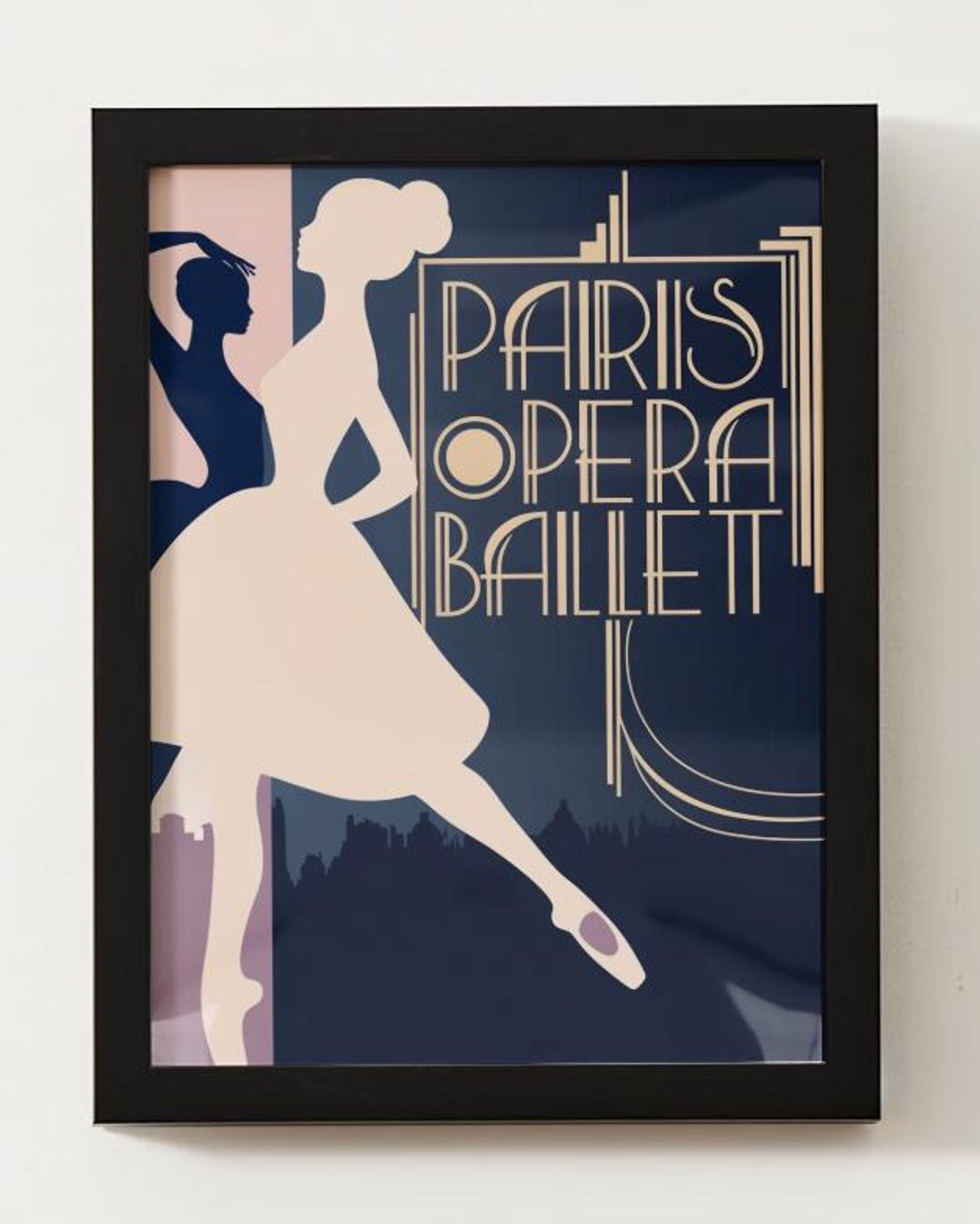 Paris Opera Ballet Digital Print | Wall Art | Ballet Theater Poster ...