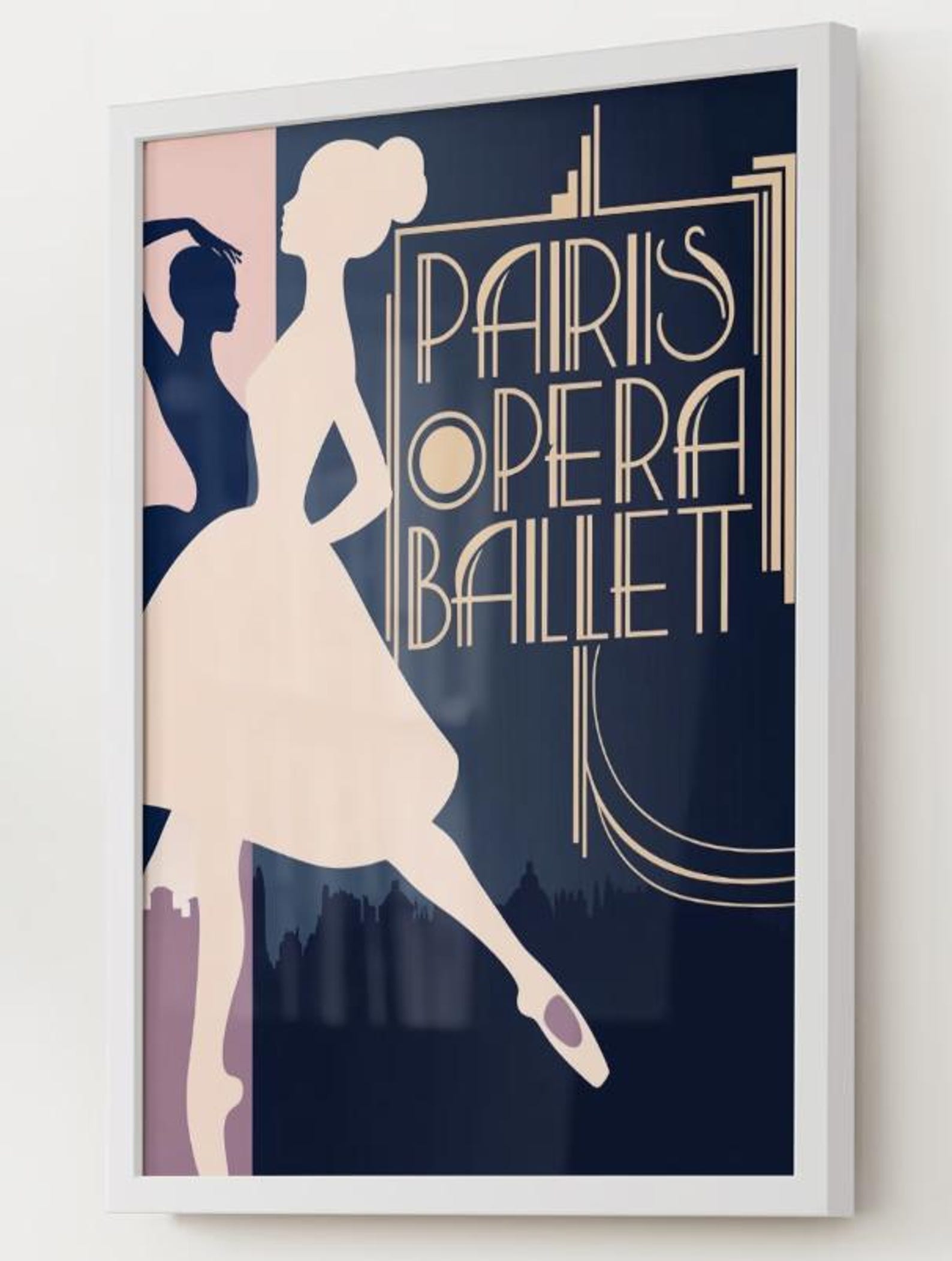 Paris Opera Ballet Digital Print | Wall Art | Ballet Theater Poster ...