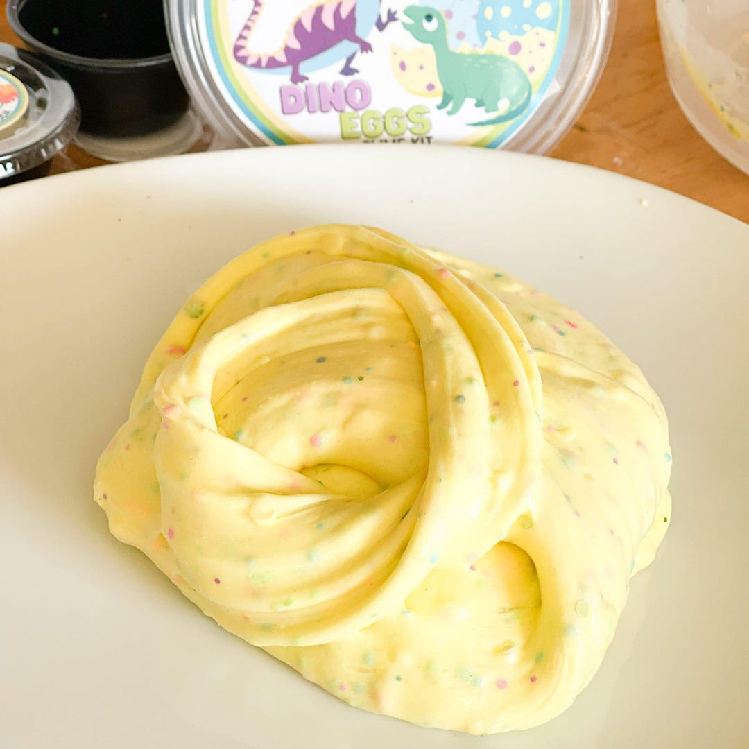 Dino Eggs Butter Slime Kit - Etsy