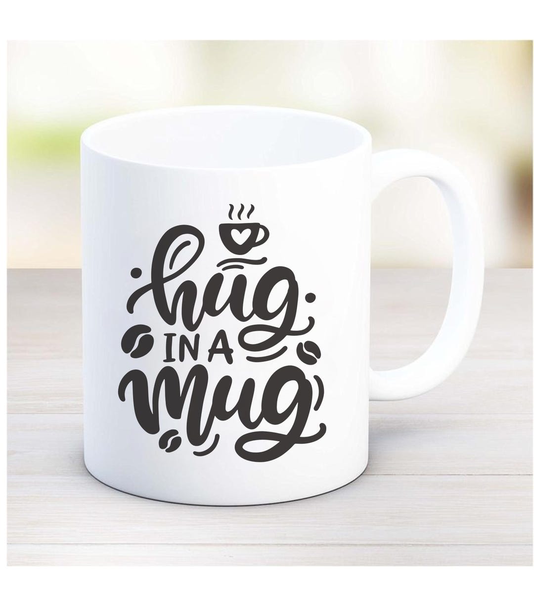 Cute Hug in a Mug Cozy Gift for Her Warm Beverage Cup Comforting Tea ...