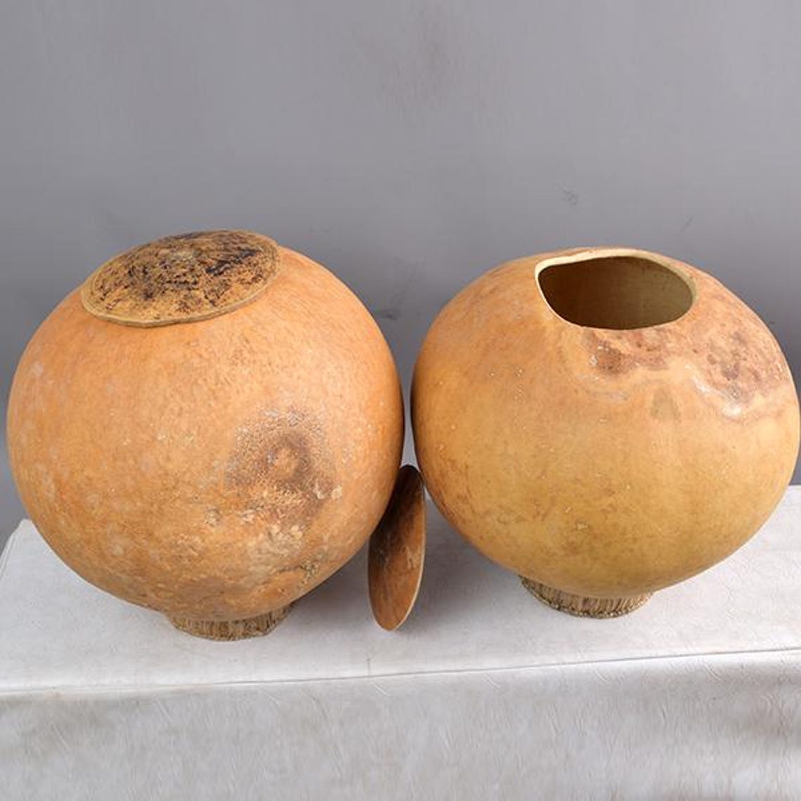 15.5"d*12.5-13"h Big Calabash Bowl| Calabash Art Ware| Calabash Utensil ...