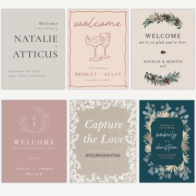 Custom Foam Board Personalized Display Wedding/event/business/birthdays ...