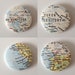 Vintage Classroom World Atlas Map Badges 45mm / Gifts for Geography ...