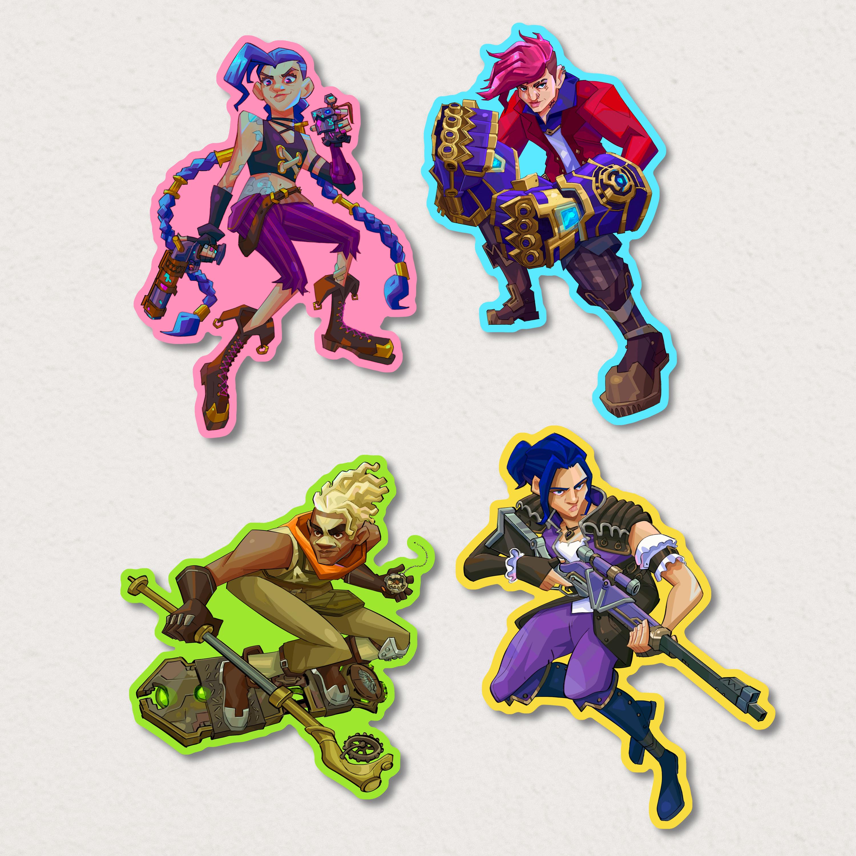 Arcane Sticker Pack 1 - Etsy