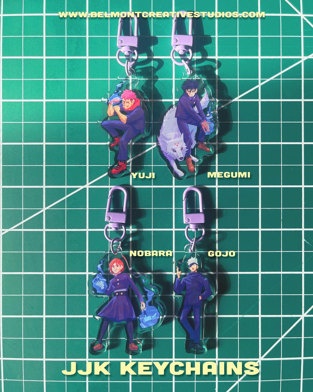 JJK Keychains - Etsy