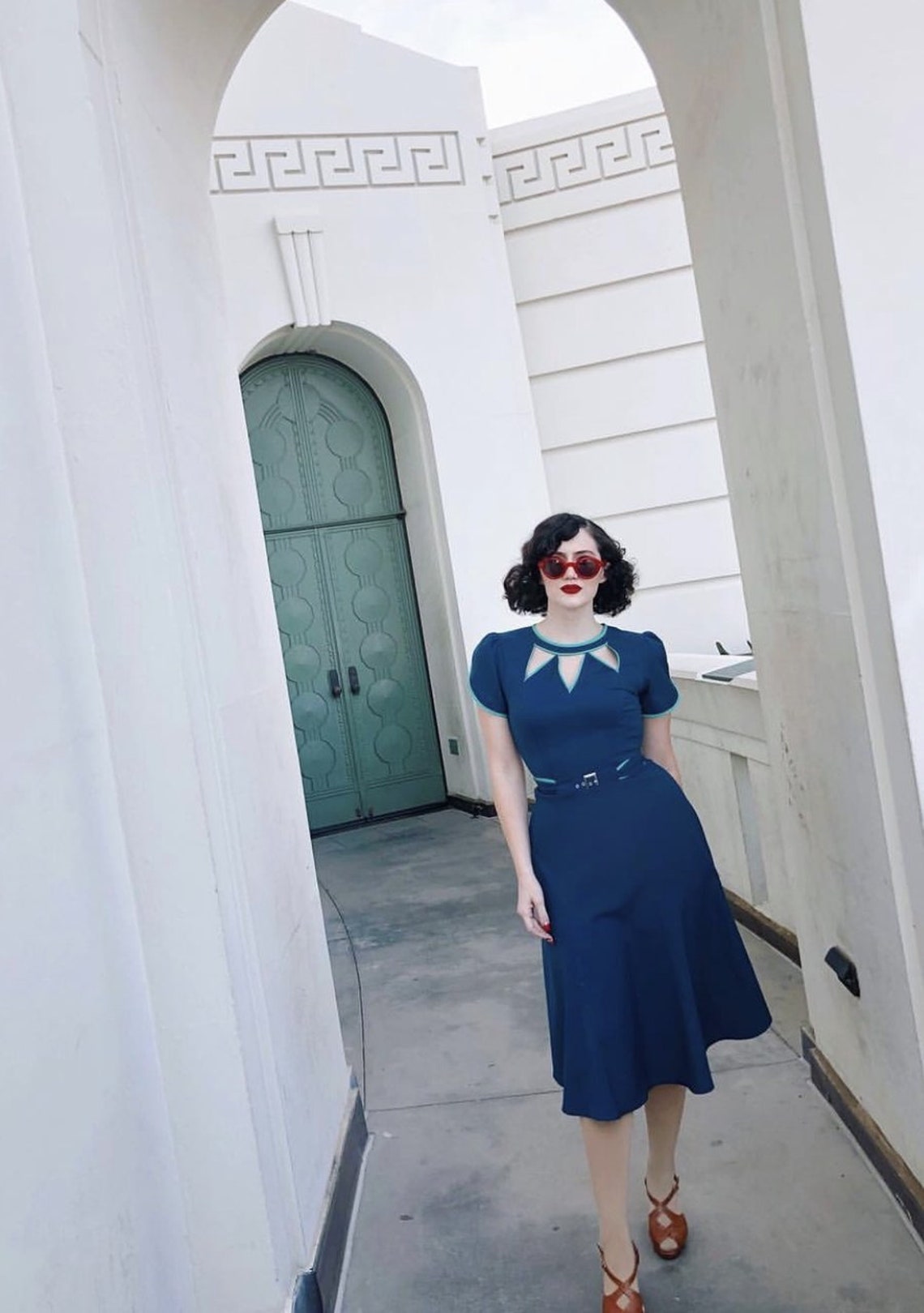 Agent Carter Cosplay Inspired Custom Made Dress Retro - Etsy