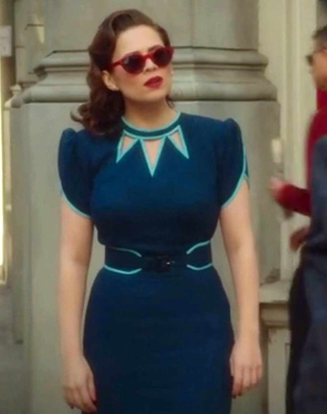 Agent Carter Cosplay Inspired Custom Made Dress Retro - Etsy Denmark