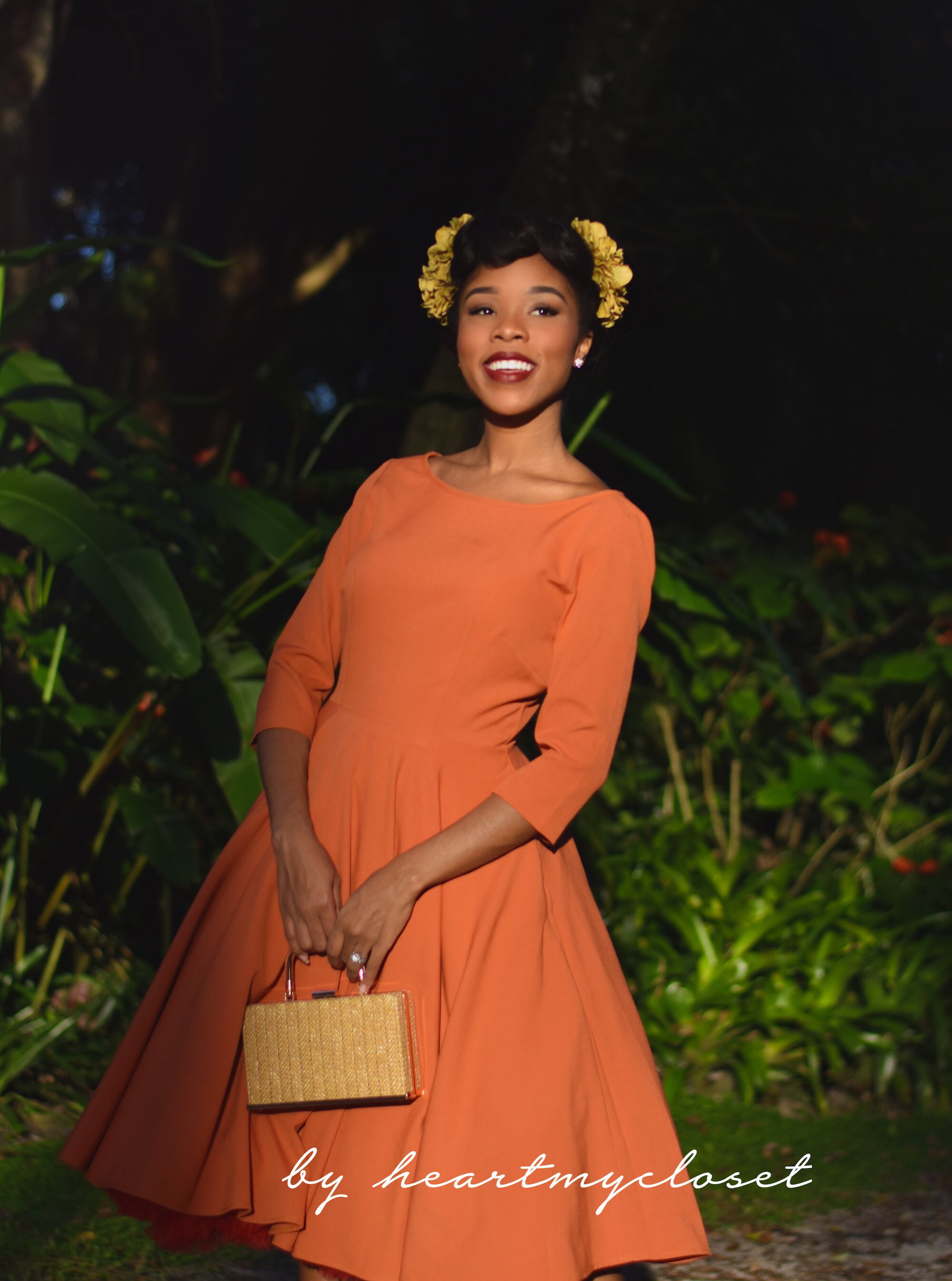 NANCY Dress Vintage 50s Style Custom Made All Size - Etsy